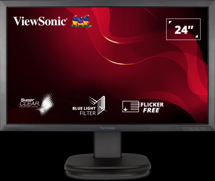 Màn Hình ViewSonic VG2439SMH-2 24 inch FHD VA 60Hz (VGA, HDMI)
